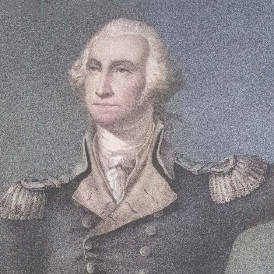 George Washington Portrait Retro Poster - 24" x 36" – Retro42
