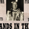 Indian Land For Sale Retro Poster - 24" x 36" – Retro42