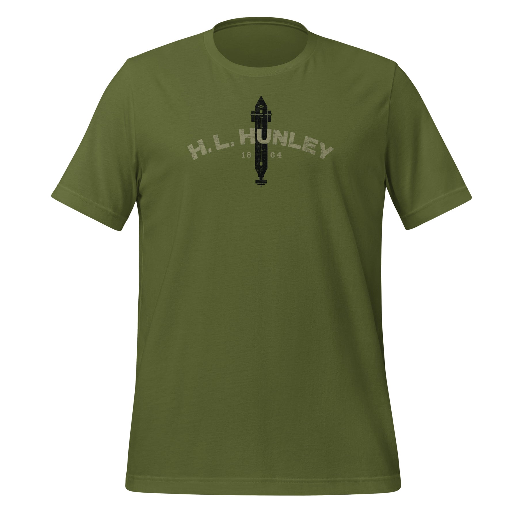 The H. L. Hunley Premium Cotton Retro Tee (unisex) – Retro42