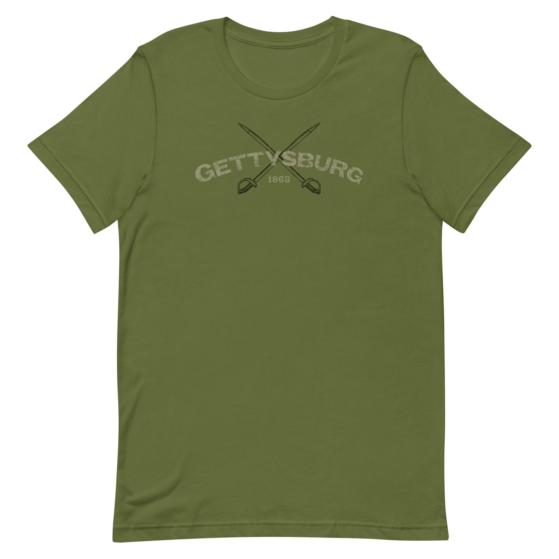 The Battle of Gettysburg 1863 Premium Cotton Retro Tee (unisex) – Retro42