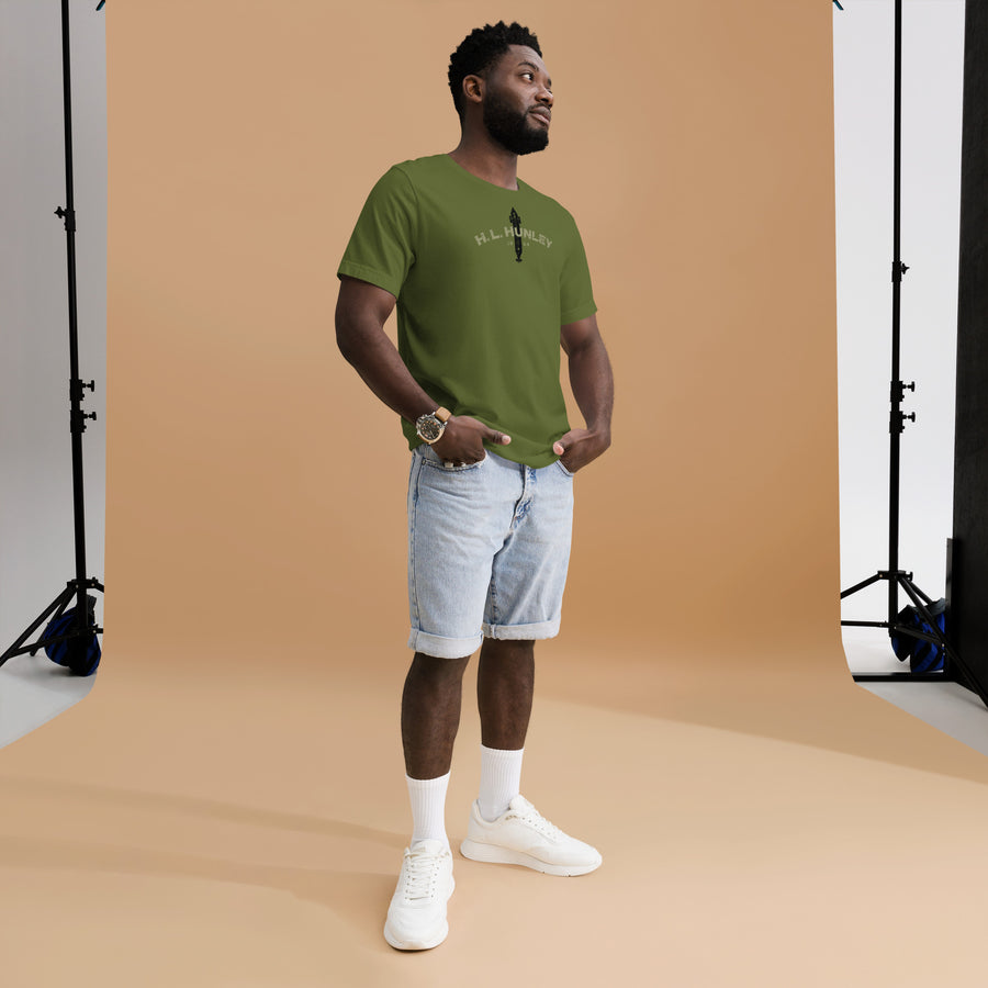 The H. L. Hunley Premium Cotton Retro Tee (unisex) – Retro42