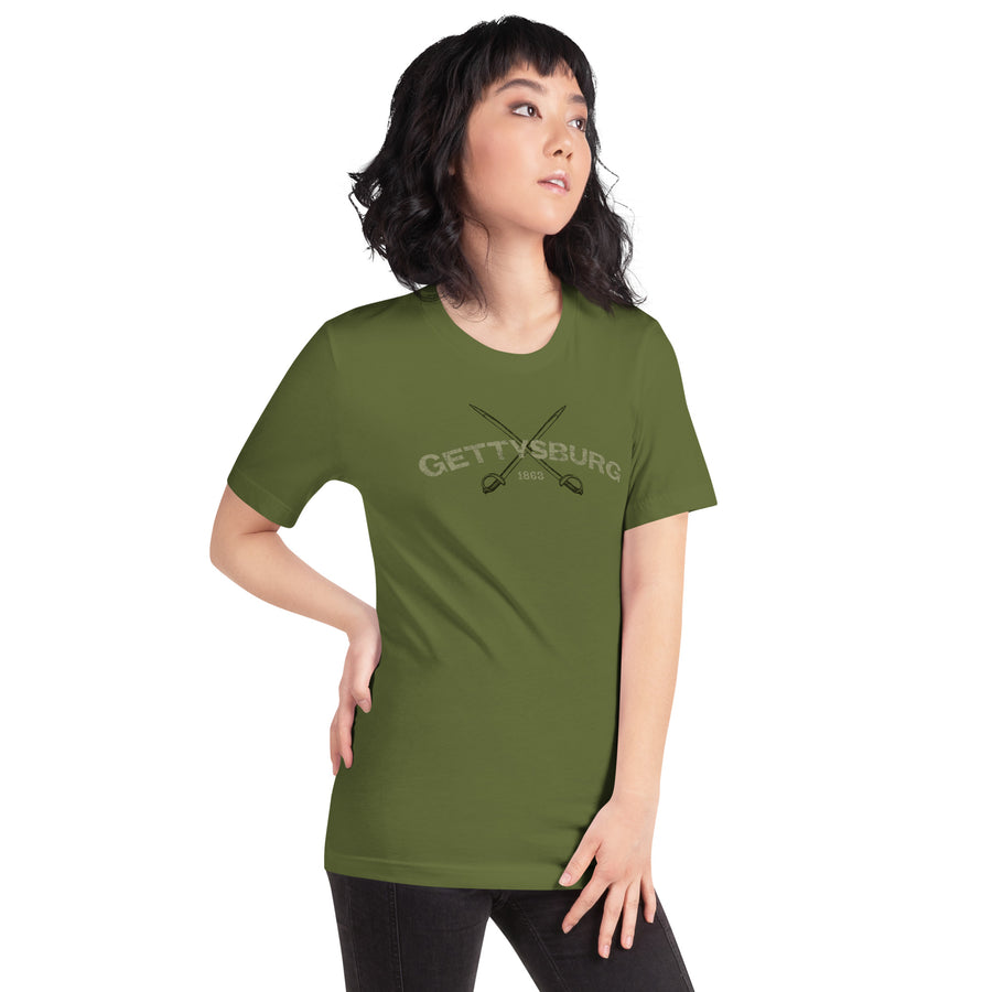 The Battle of Gettysburg 1863 Premium Cotton Retro Tee (unisex) – Retro42