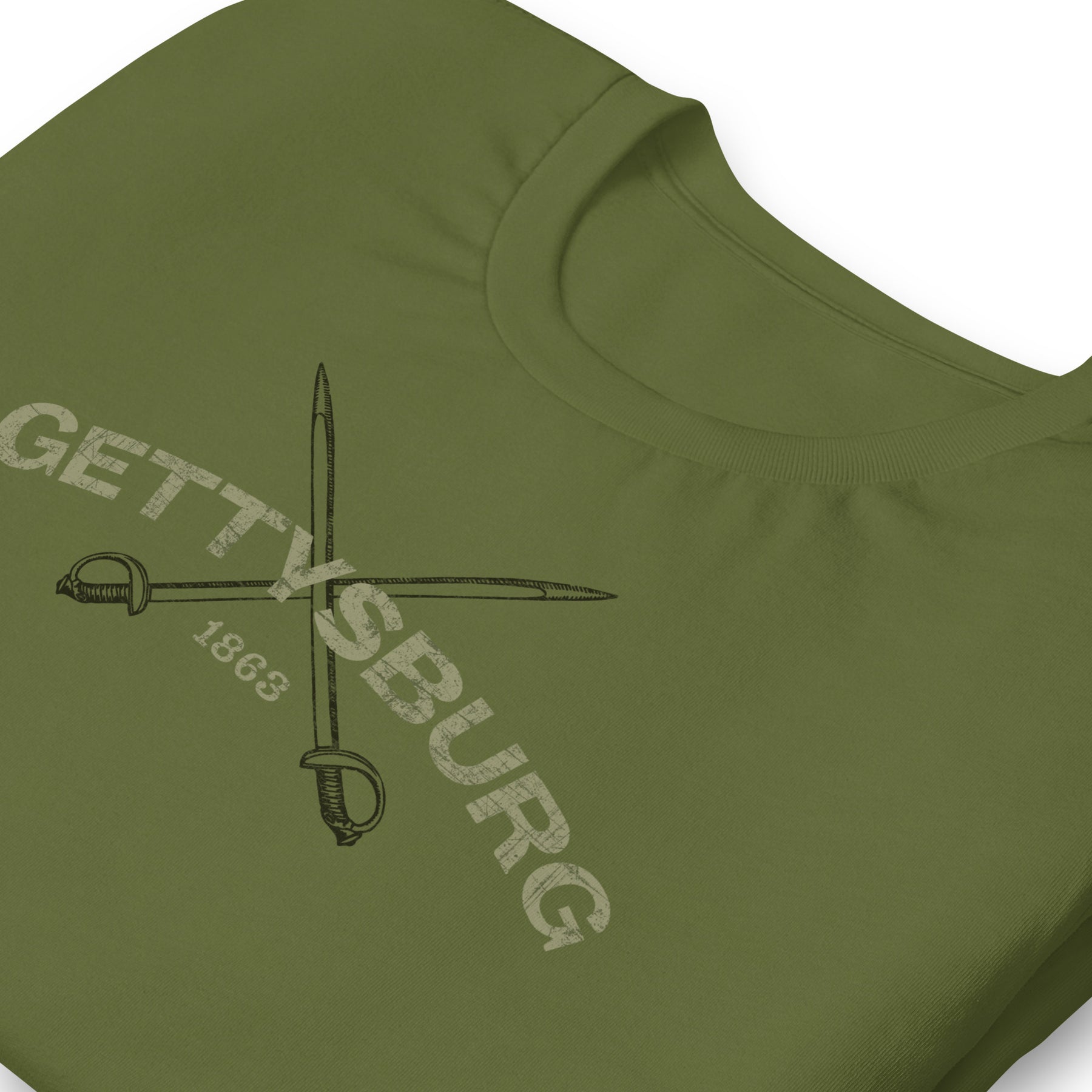 The Battle of Gettysburg 1863 Premium Cotton Retro Tee (unisex) – Retro42